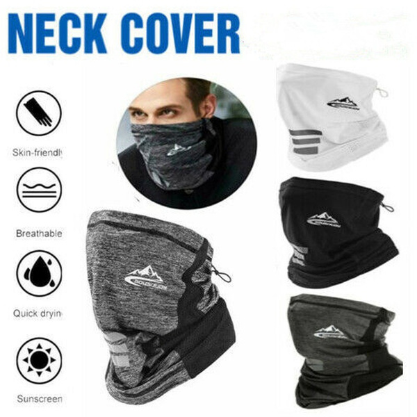 Motorcycle Biker Half Face Mask Neck Tube Warmer Balaclava Bandana ...