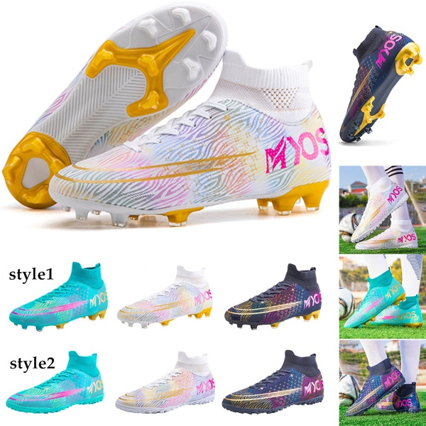 Adult/Kids Breathable And Comfortable Football Boots Outdoor Soccer ...