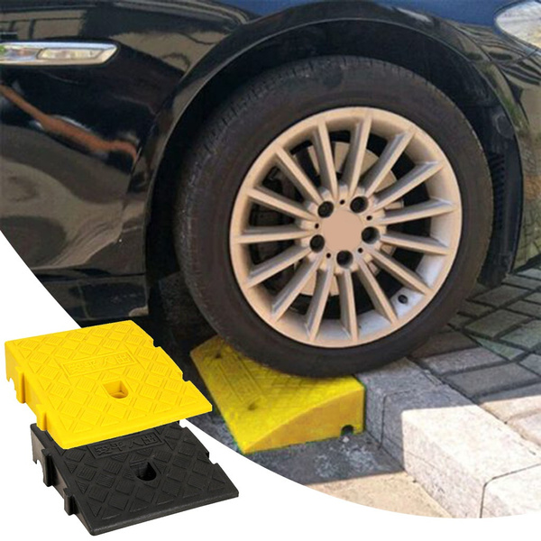 Car Slope Pad Rubber Car Curb Ramps,Portable Lightweight Threshold Ramp ...