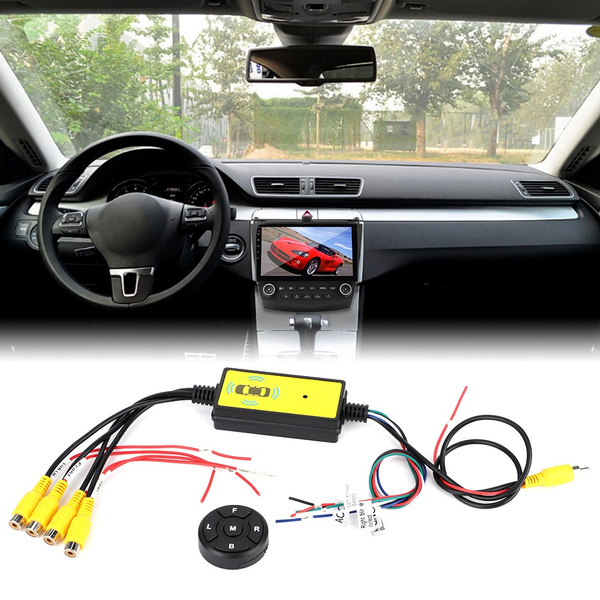 Intelligent Car Video Switcher Converter 4 Input 1 Output Switch Video ...