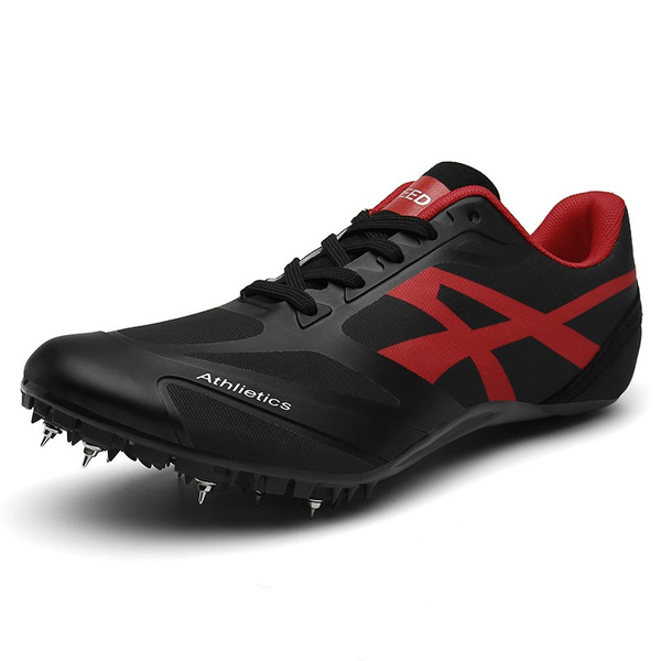 Professional Track and Field Shoes Mens Womens Track Running Shoes with ...
