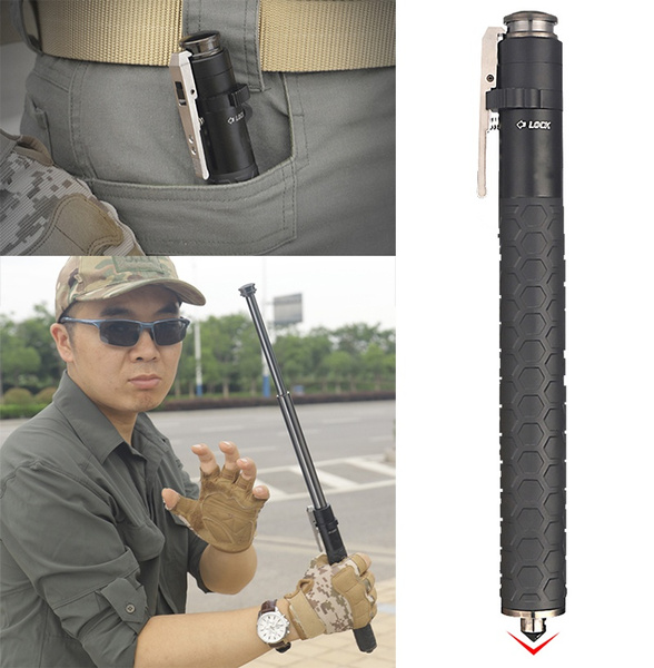 Heavy-duty Vehicle Self-defense Weapon Self-defense Stick Telescopic ...
