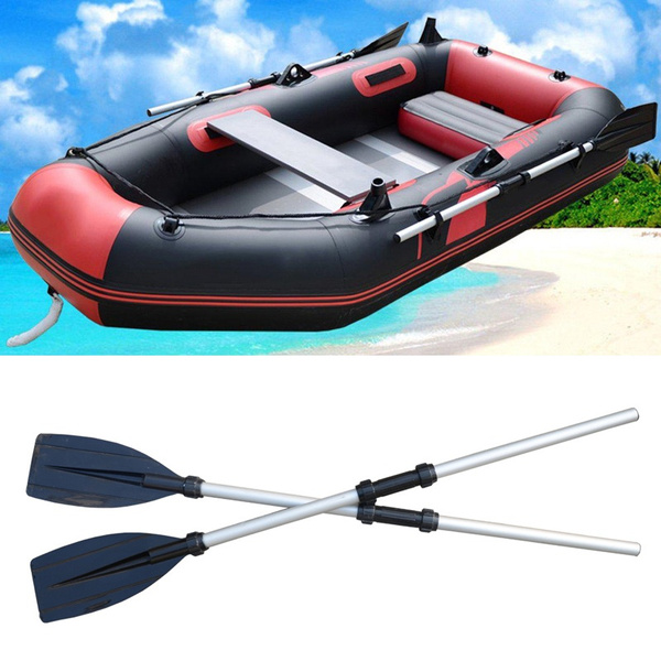 2Pcs 126cm Detachable Assemble Strengthened Aluminium Boat Oars Paddle ...
