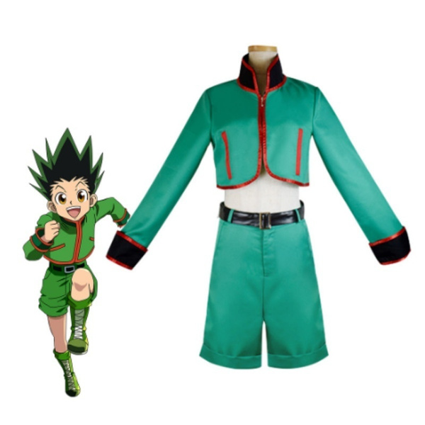 Teenagers Gon Freecss Cosplay Adult Men Hunter X Hunter Costume Jacket ...