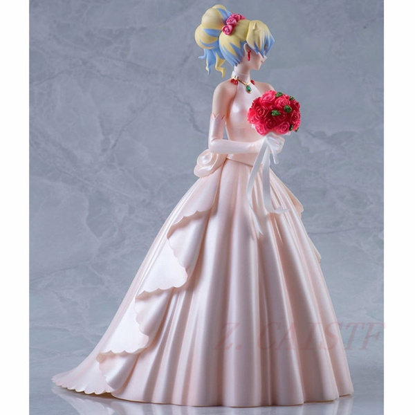 Anime Figure Statue Beautiful Girl NIA Wedding Dress Ver PVC High ...