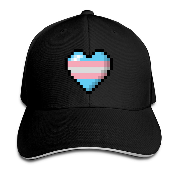Transgender Pride Casquette Fitted Mesh Trucker Cap Baseball Mesh Cap ...