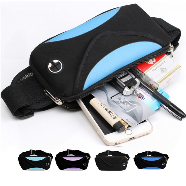 Waterproof Running Waist Bag Belt Bag, Men Women Sports Running ...