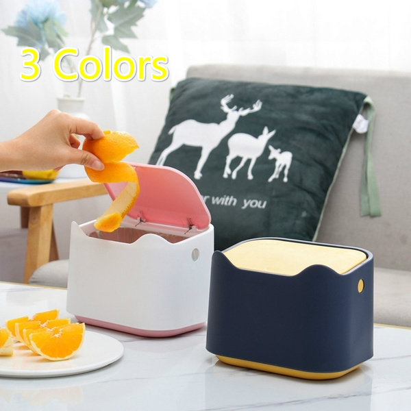 Desktop Trash Can Cute Mini Creative Dining Table Small Bedside Table ...