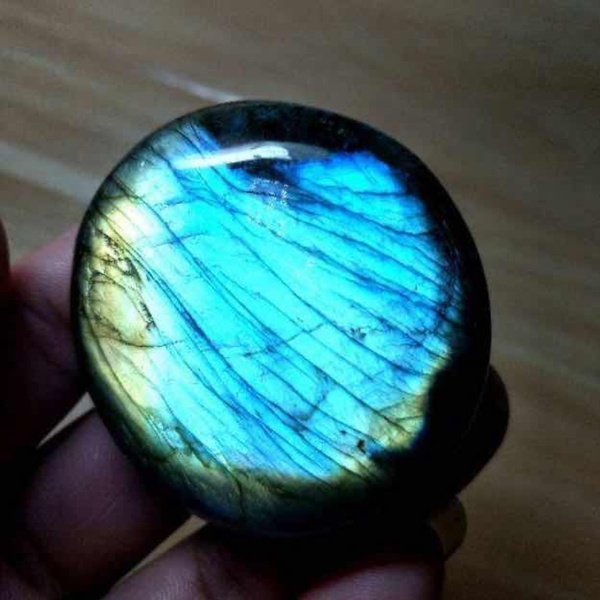 Natural labradorite Moonstone Handpiece Natural Ore Raw Stone | Wish