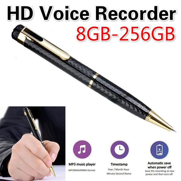 8GB-256GB Rechargeable Dictaphone Professional Mini Digital Voice ...