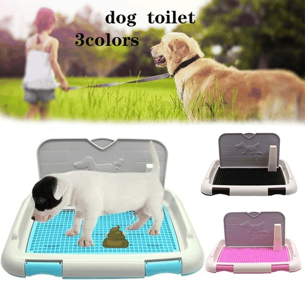 Indoor mesh dog potty tray pet training mat with ground protection dog ...