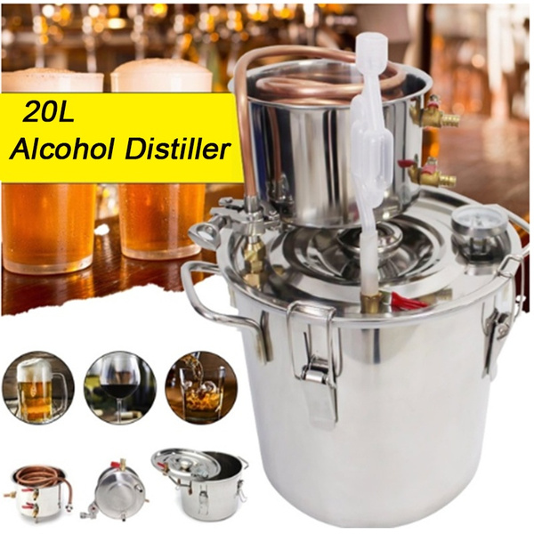 30L Liquor distilled water distillation equipment alcohol distiller ...