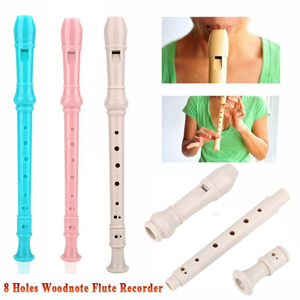 Descant Soprano Recorder German Style 8 Hole Recorder Instrument For ...