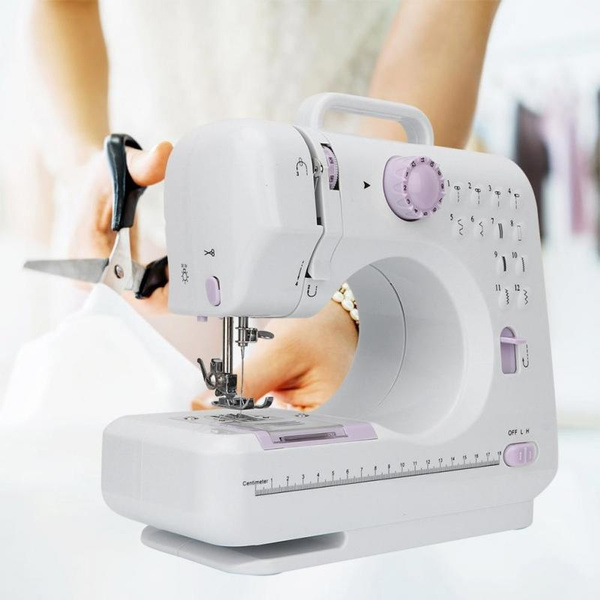Household Hand-held Tailor Electric Sewing Machine With 12 Floral ...