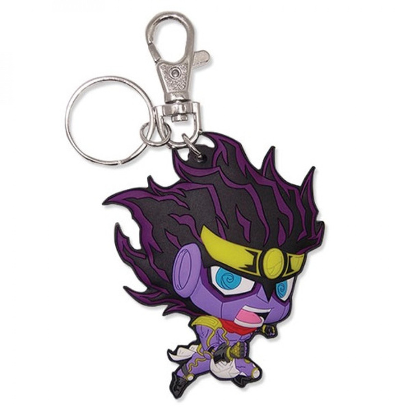 JoJo's Bizarre Adventure Jotaro Stand Star Platinum Stand PVC Keychain ...