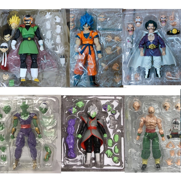 New SH Figuarts Dragon Ball Figure Movable Son Goku Blue Super Saiyan ...