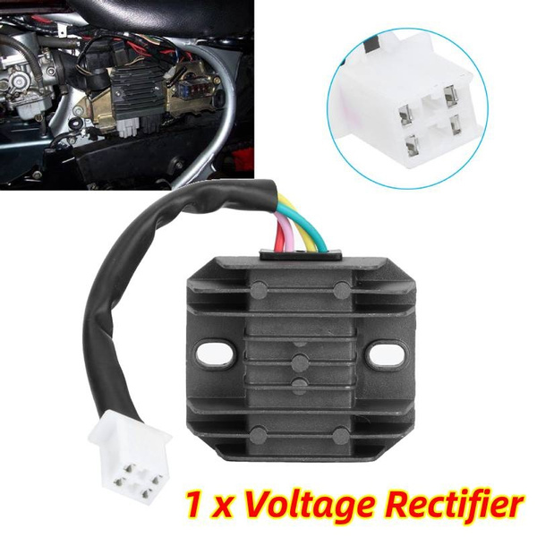 12V 4 Motorcycle Voltage Regulator Rectifier Fits for 150 250 PIT Quad ...