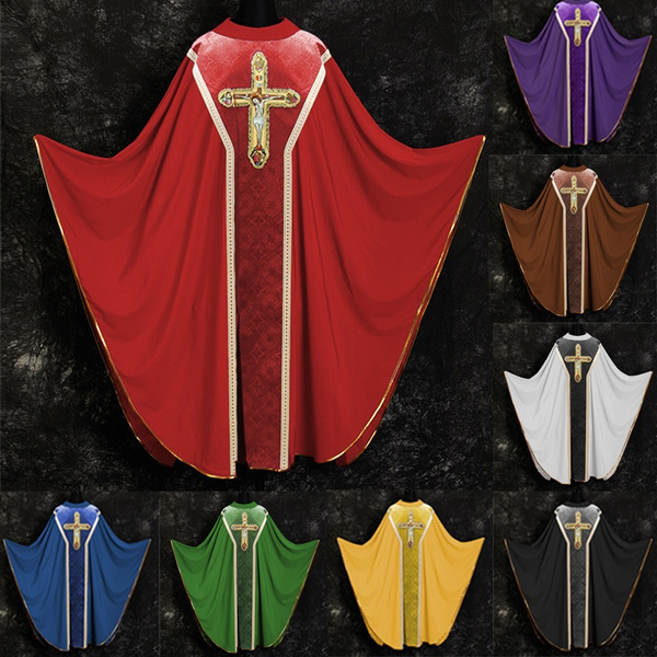 High Quality Men's Fashion Vintage Liturgical Robe Medieval Monastic ...