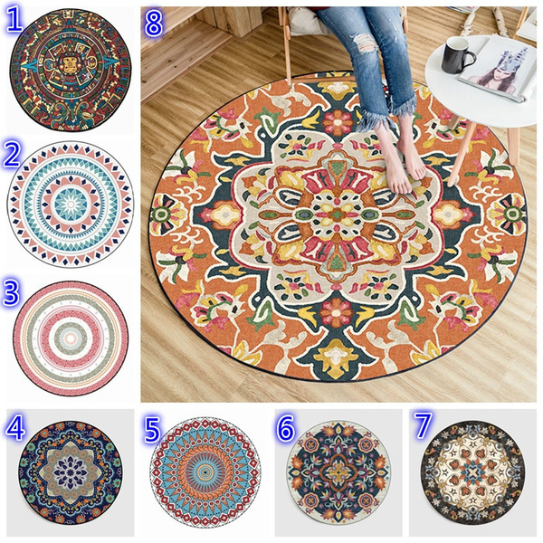 Persian Style Round Carpets For Living Room Bedroom Rugs And Carpets ...