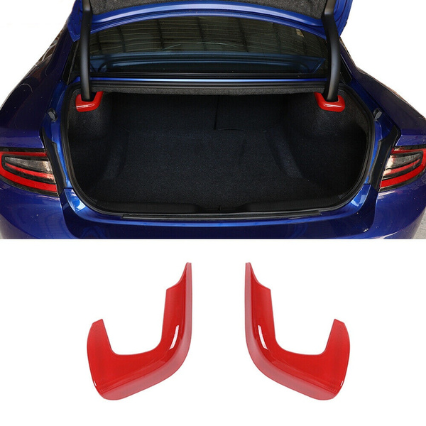 for Dodge Charger Car Tailgate Lift Handle Cover Trim Rear Trunk Lift Grip Protector Frame for ...