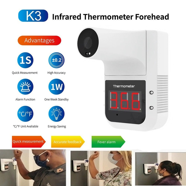 Single Wall-Mounted Thermometer K3 Wall-Mounted Infrared Sensor ...