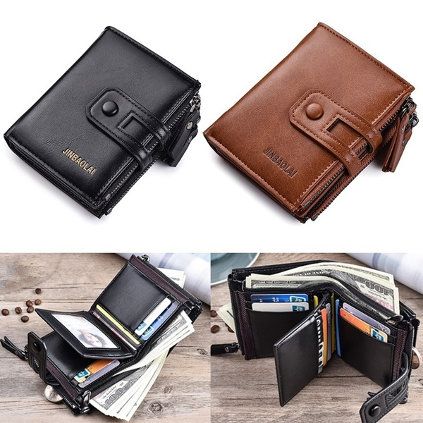 Men Wallet Vintage Luxury Short Slim Male Purses Money Clip Credit | Wish