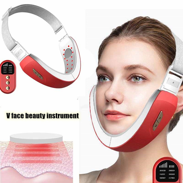 V Face Instrument Micro Current Facial Massager Remote Control ...