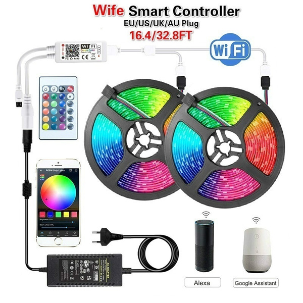 Led Light Strip Works with Alexa and Google Assistant,Smart WiFi Led ...