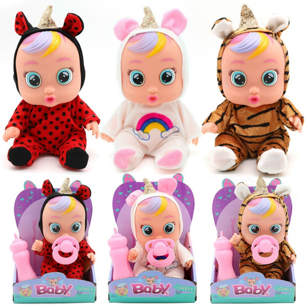 Children's toys multifunctional vinyl doll crying baby crying doll girl ...