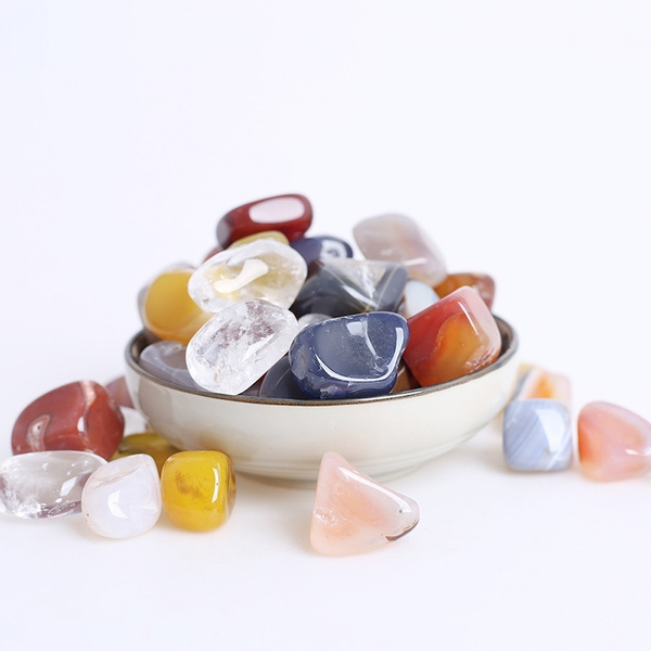 2.5cm-3cm Quartz Crystal Bulk Natural Mixed Colorful Irregular Shape ...