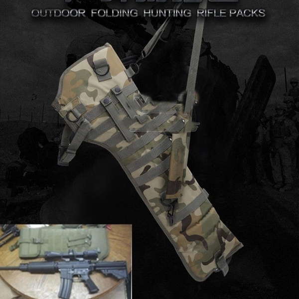 Tactical Shotgun Scabbard Bag Tactical Hunting Rifle Scabbard Backpack ...