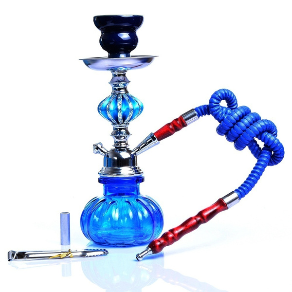 11-inch 28CM Height 4 Colours Lady Woman Ortable Glass Travel Hookah ...