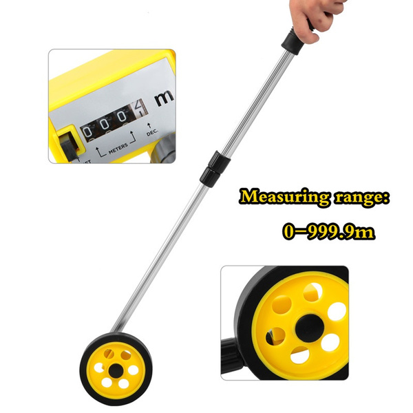 WS-202 C2 Adjustable Handle High-Visibility Distance Measuring Wheel ...