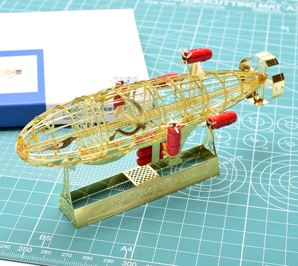Red Alert 2 Kirov Airship Brass PE Detail Model Kit 3D Puzzle DIY Toys ...