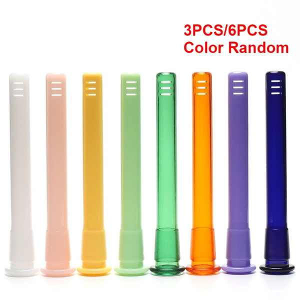 5.5inches Plastic Colored Downstem 14mm Female Joint For Water Glass ...