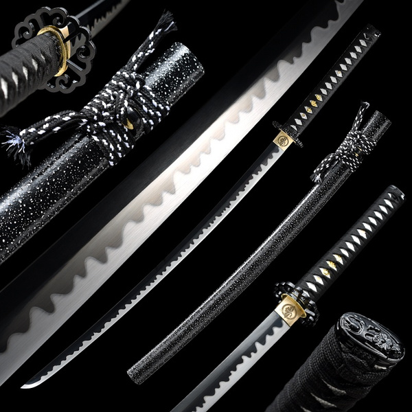 Actual combat katana, samurai sword, high hardness, super sharp knife ...