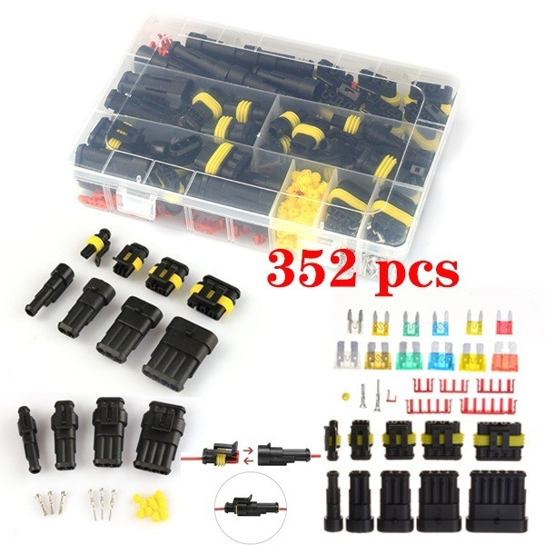 Car Connector Plug Terminal Auto Sealed Waterproof Electrical Wire ...