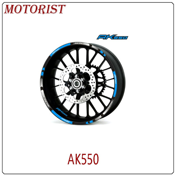 Motorcycle For KYMCO AK550 AK 550 15inch Thick Edge Outer Rim Sticker ...