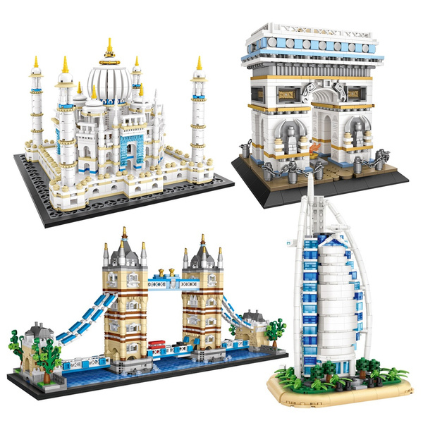 LOZ 1000-2000 Pieces World Famous Architecture Landmarks Building ...