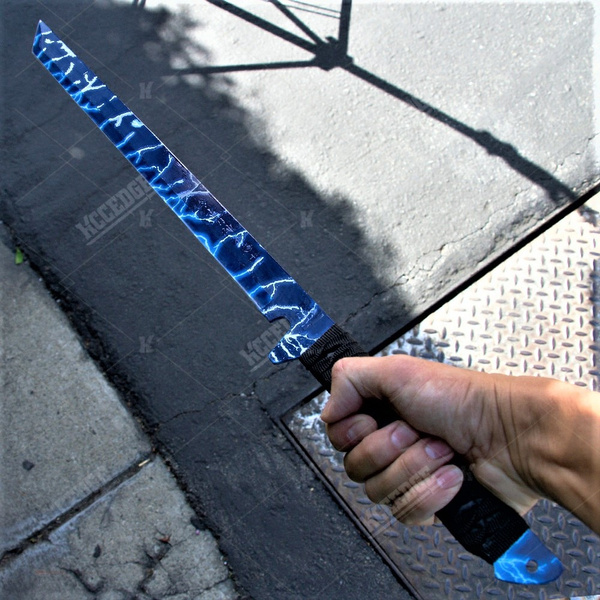 27" Ninja Sword TANTO BLADE Ninja Weapons Machete Full Tang Self ...