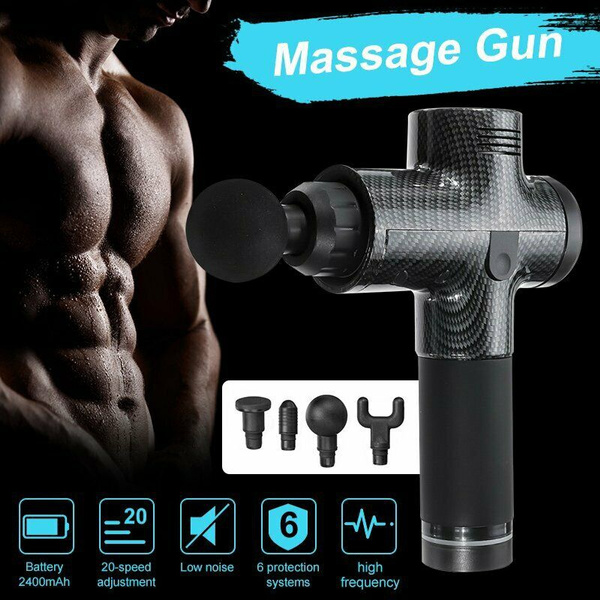 Fascia Gun Muscle Relaxer Electric Shock Grab Massage Gun Fitness Rod ...