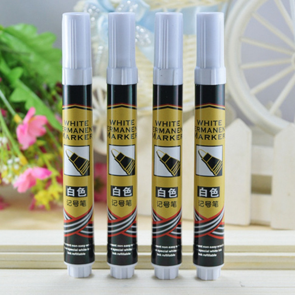 Popular Plastic Craft White Oil Ink High Quality Singular Marker Pen ...