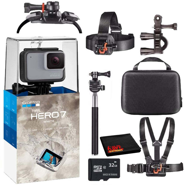 GoPro HERO7 HERO 7 Waterproof Digital Action Camera with 32GB microSD ...