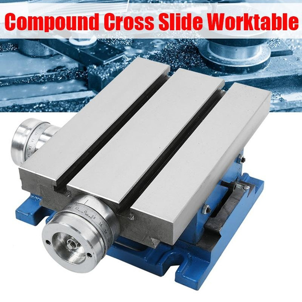 Compound Milling Machine Work Table X Y Axis Cross Slide Bench Drill
