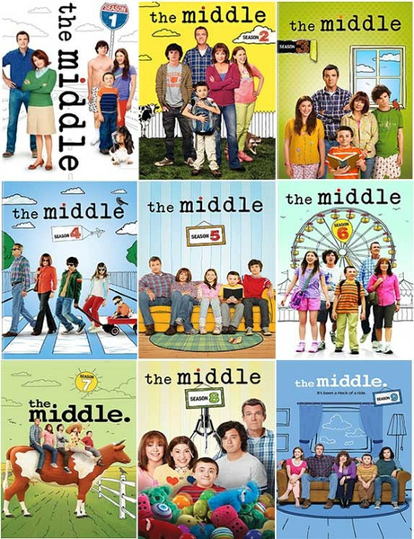 The Middle Complete Season 1-9 (TV) (2009-2018) Collection TV Series ...