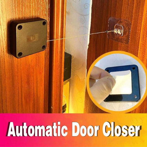 Punch-free Automatic Sensor Door Closer Automatically Close for All ...