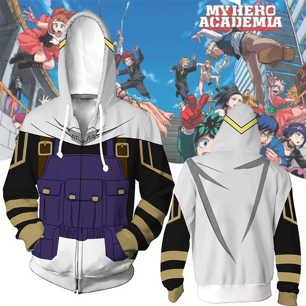 My Hero Academia 3D Printed Hoodie Zipper Men Women My Hero Academia ...