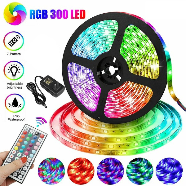 3528 LED multicolor Color Changing LED Strip Light with 44key Remote ...