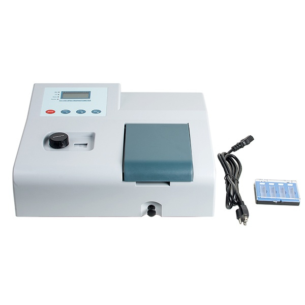 Visible Spectrophotometer 721 LCD Digital Lab Spectrophotometer 350 ...