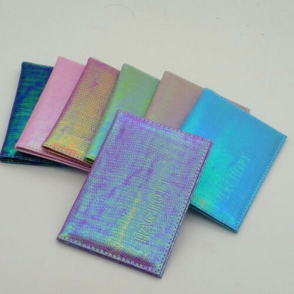 Color Shiny Lizard Grain Fashion Passport Cover Passport Leather ...